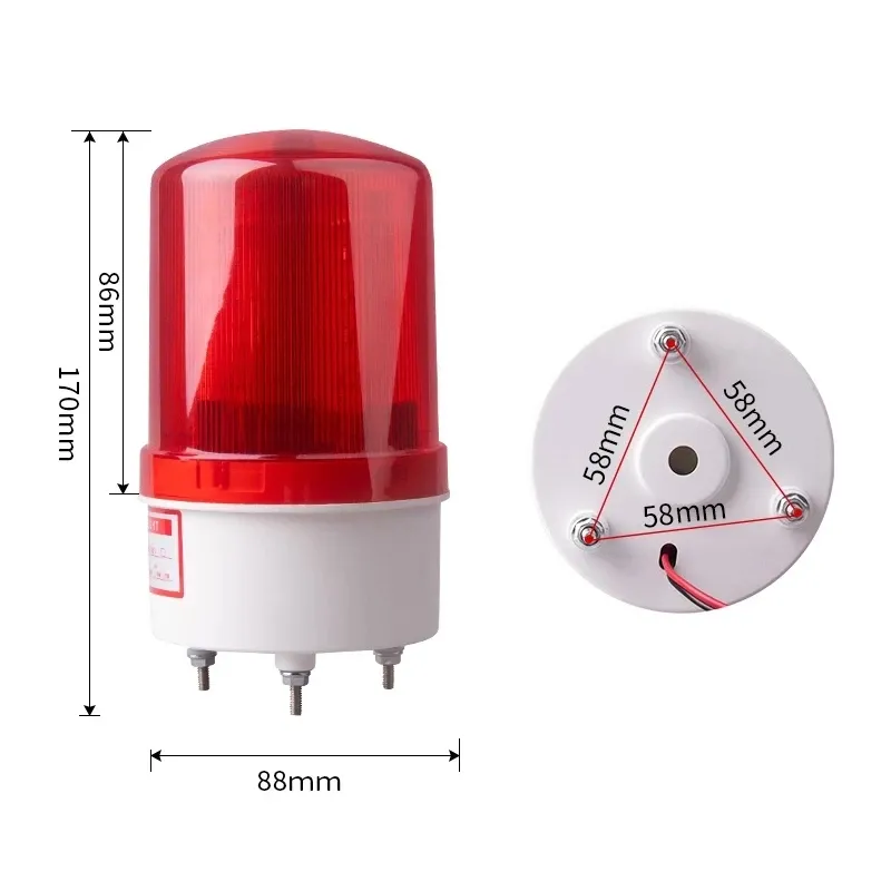 DHgate.com:KRE Integrated Signal Warning Indicator Alarm Flashing Light ...