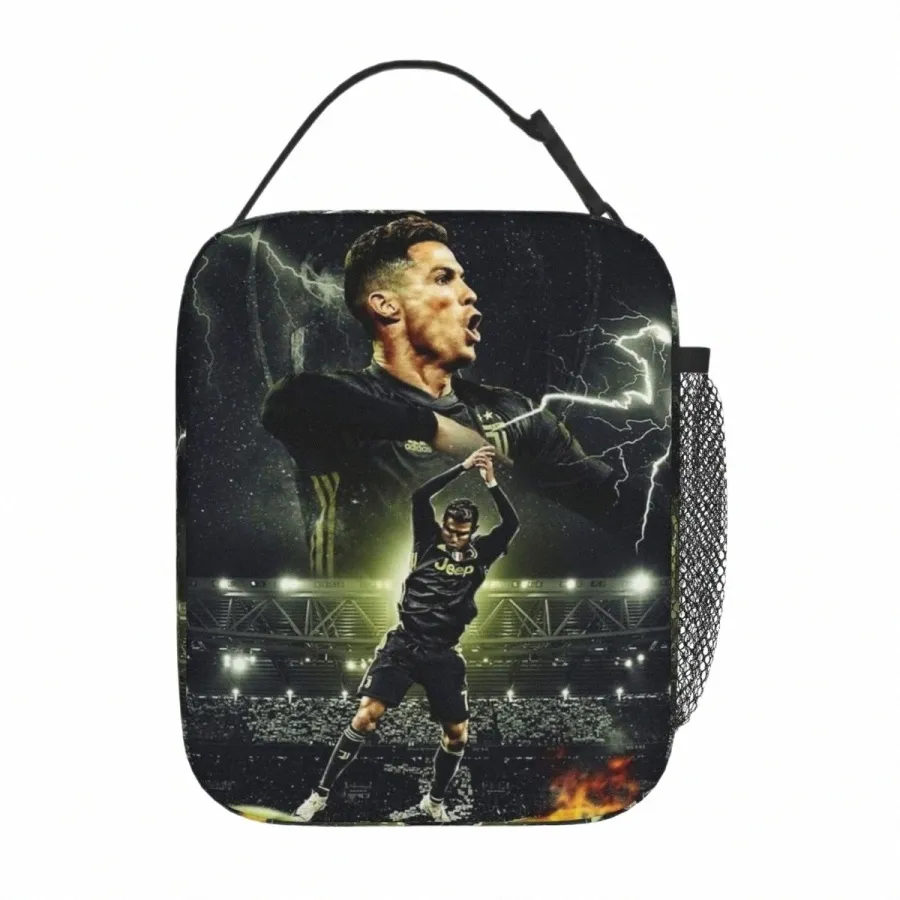 CR7 Goal Style Lunch Box - Insulated Thermal Bento Food Container for ...