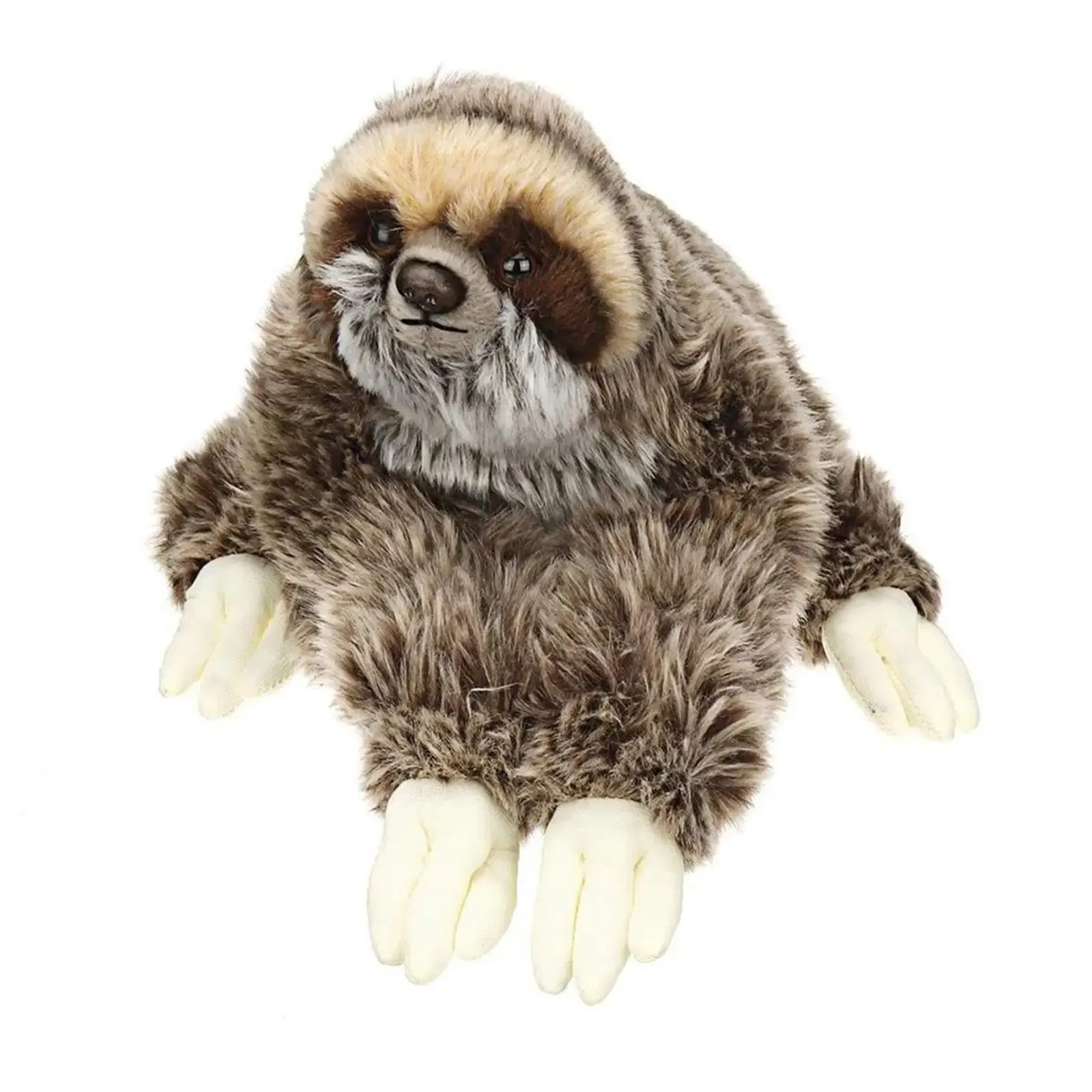 35cm Soft Sloth Plushie - Realistic 3-Toed Sloth Stuffed Animal ...