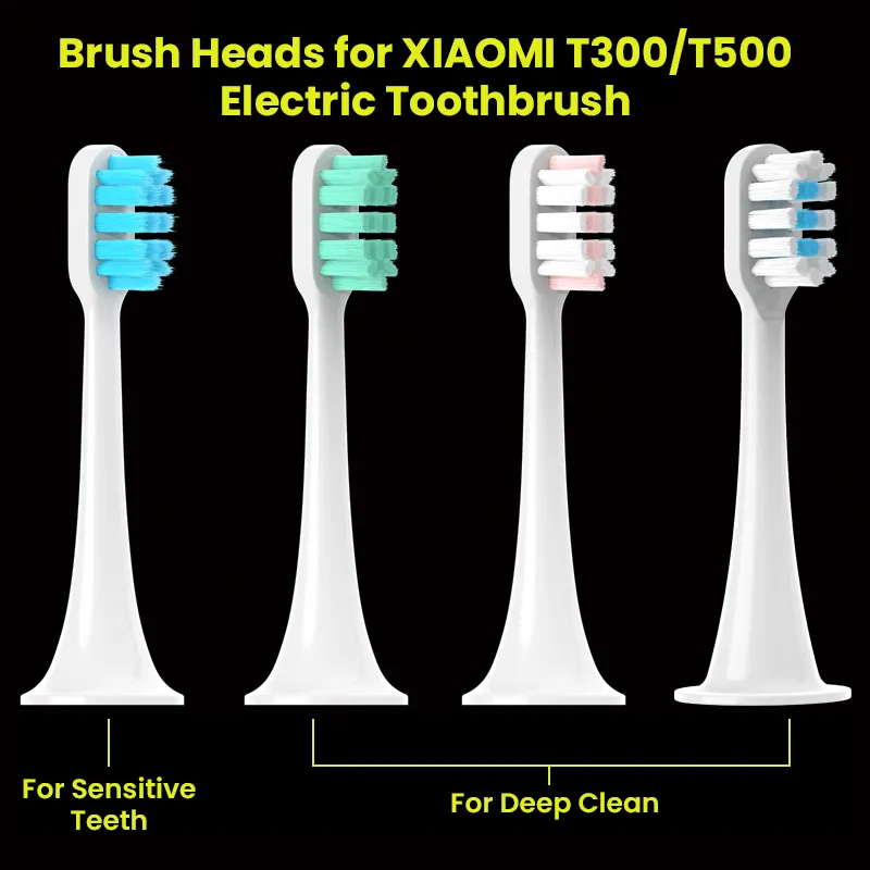 DHgate.com:20/50/100 Pack Soft DuPont Bristle Replacement Brush Heads for XIAOMI MIJIA Vacuum ...