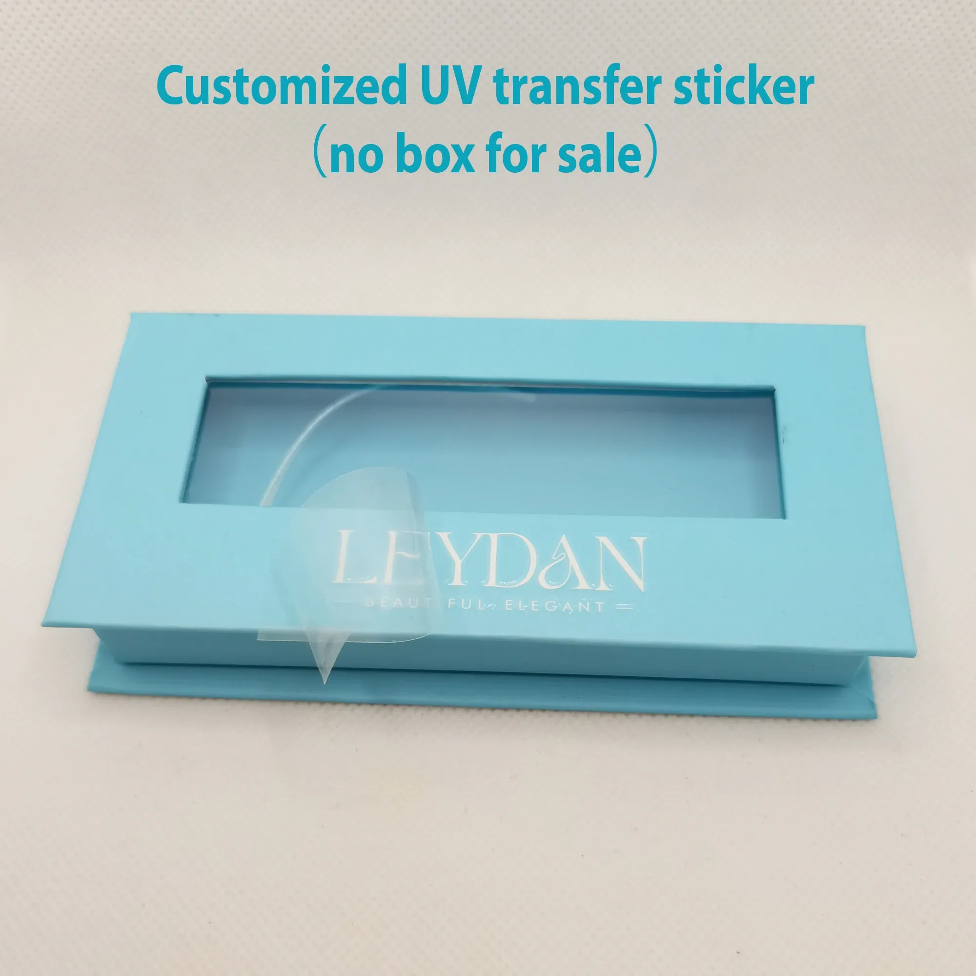 DHgate.com:Custom UV DTF Print Cosmetic Label Stickers for Eyelash Box ...