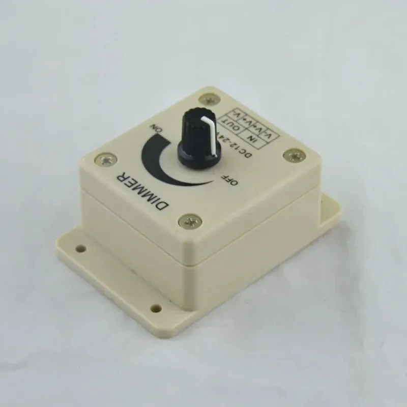 8A Adjustable Speed Controller With DC DC Voltage Stabilizer, LED ...