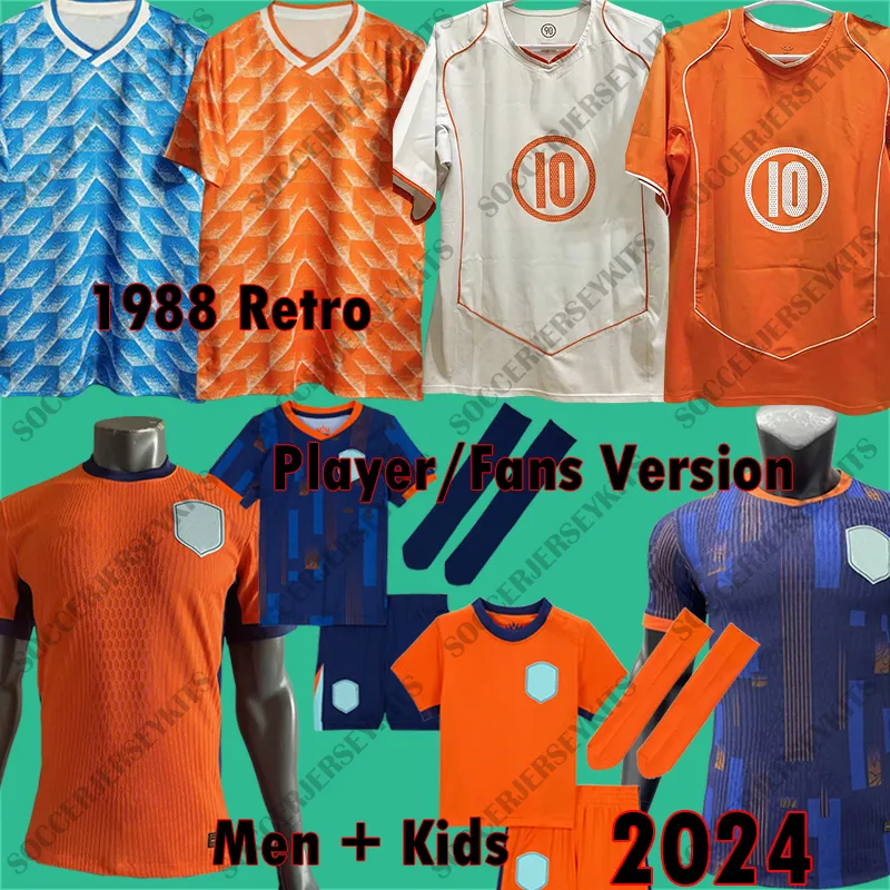 Vintage Netherlands & Holland 1988 Retro Jersey Shirt 2022 European Cup ...