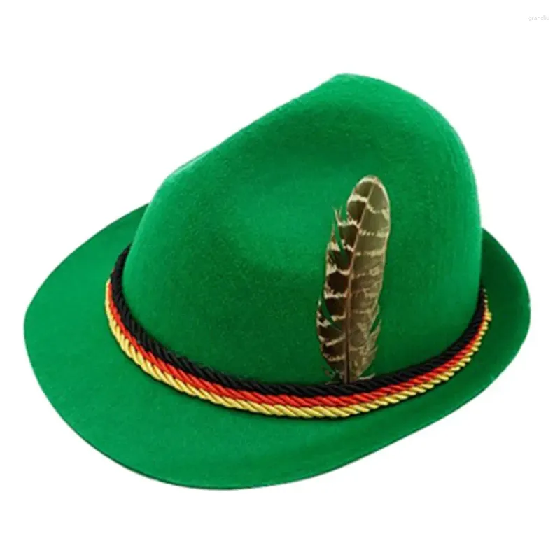 1920s Feather Style Fedora Hat With Removable Ranch Dress N Perfect For ...