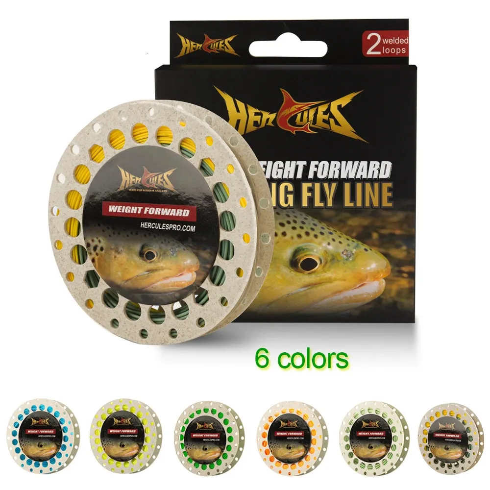 DHgate.com:Fly Fishing Line Floating Weight Forward Double Welded Loop ...