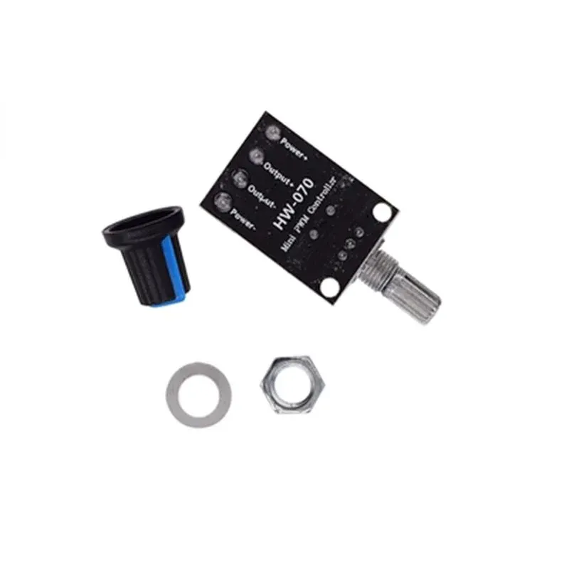 12V DC Motor Speed Controller 5V/12V 10A Adjustable Voltage Regulator ...