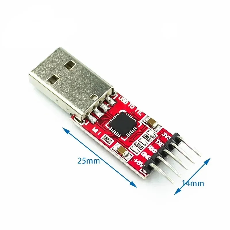 2024 USB 2.0 to UART TTL 6-PIN Serial Converter Module CP2102 ...