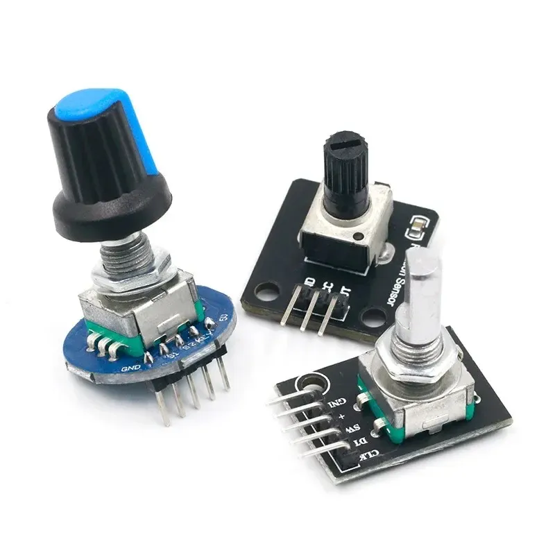 360 Degrees Rotary Encoder Module Analog Potentiometer Knob for Arduino ...