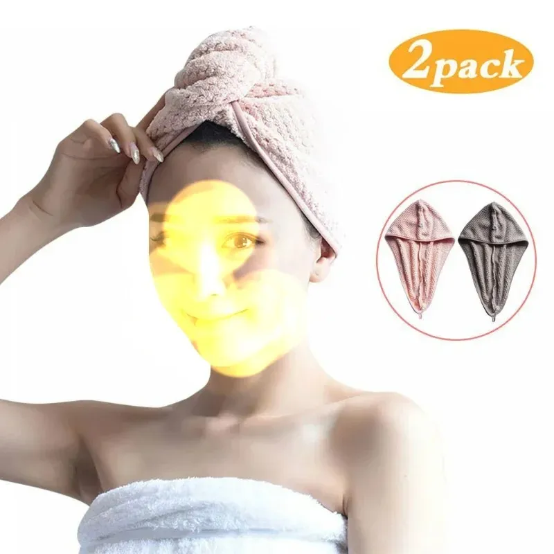 Hair Towel Wrap Microfiber Quick Drying Hair Towel, Soft Bath Hair Wrap ...