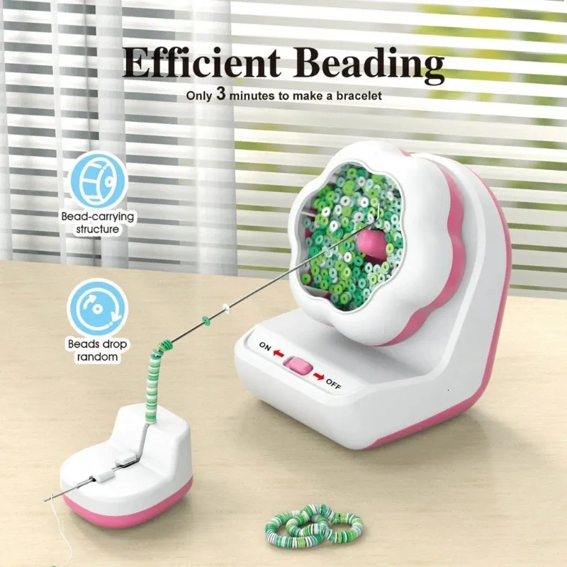 Electric Bead Spinner Handheld Automatic Bracelet Beading Machine ...