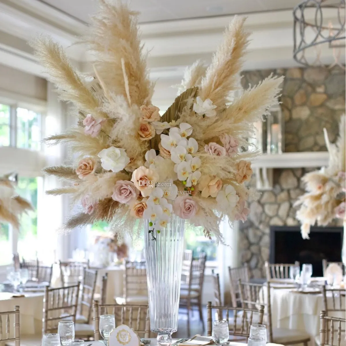 crystal table centrepiece