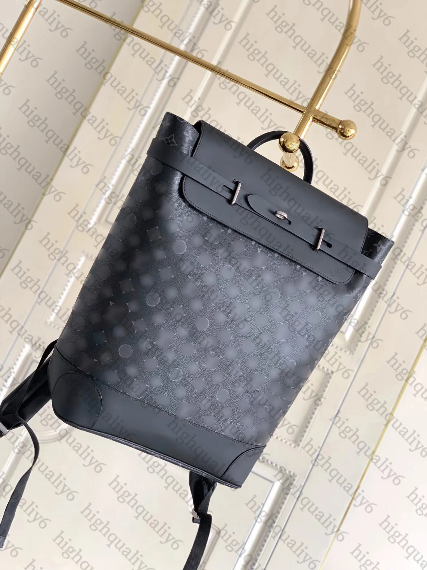 DHgate.com:Designer Luxury Leather Backpack LL10A Mirror High Quality ...
