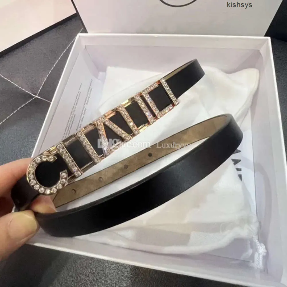 Designer Belt Classic Letter Real Belt Pearl Belt New 1.5 Width Diamond ...