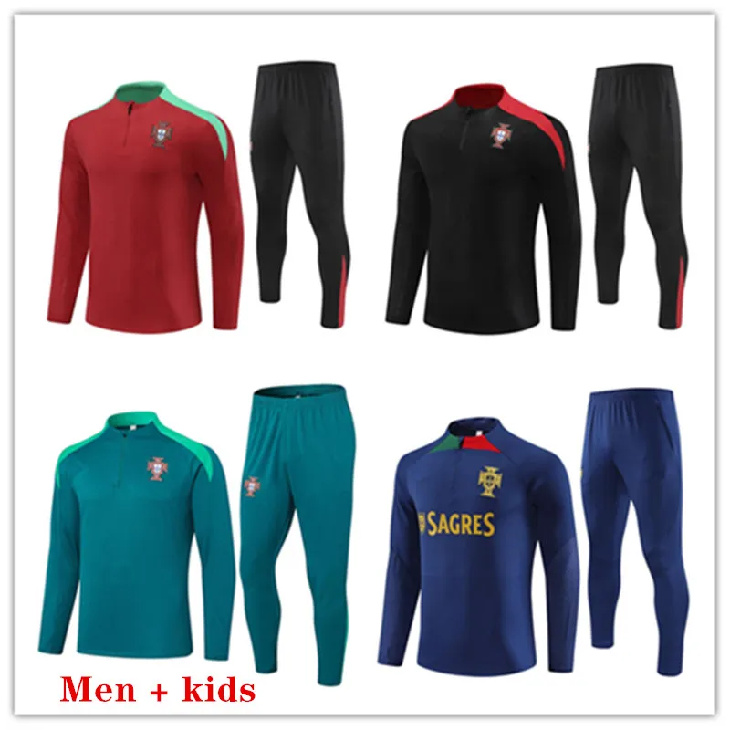 DHgate.com:2024 Portugal Soccer Jersey Kit Training Suit, Men & Kids ...