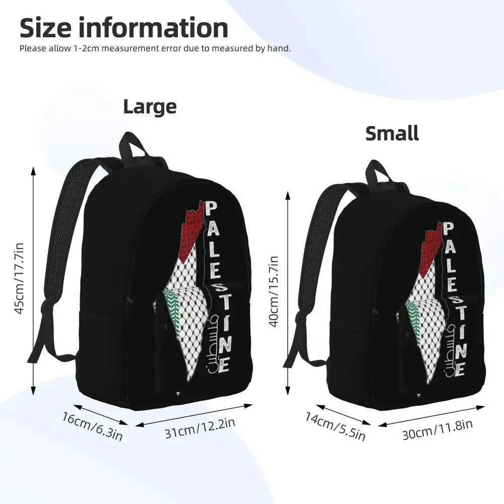 Keffiyeh Scarf Inspired Canvas Backpacks For Men And Women, Palestinian ...