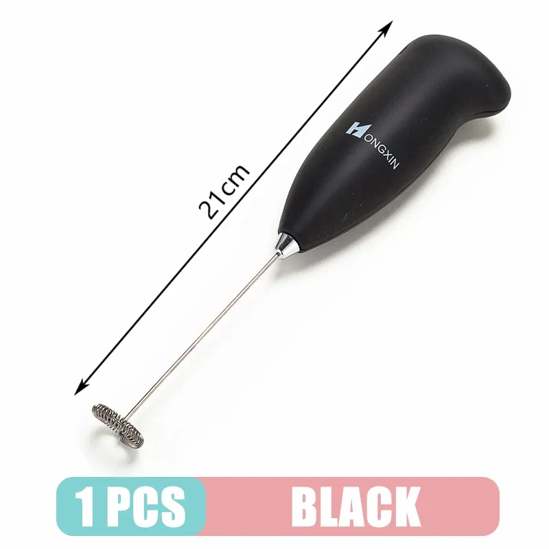 Electric handle mini Milk Foamer and Coffee Whisk Mixer with Egg Beater ...