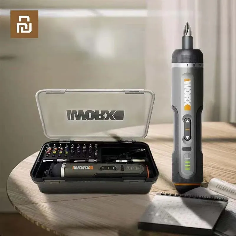 DHgate.com:Worx 4V Cordless Electric Screwdriver Set: 30 Bit ...