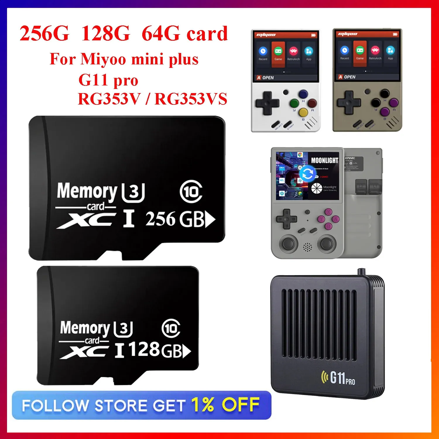DHgate.com:High-Speed TF Memory Card for MIYOO MINI PLUS, G11 Pro ...