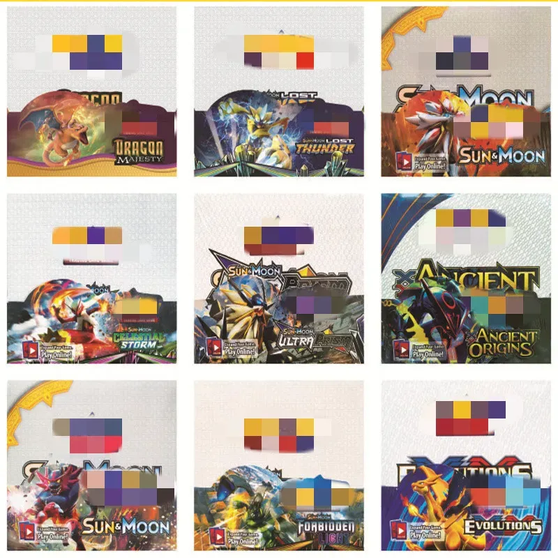 TCG Card Game Booster Box - 360 XY Evolutions Cards, 36 Packs - Kids ...