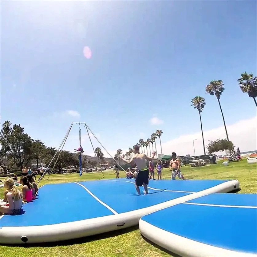 6m Inflatable Gymnastics AirTrack With Electric Pump For Pool Floats ...