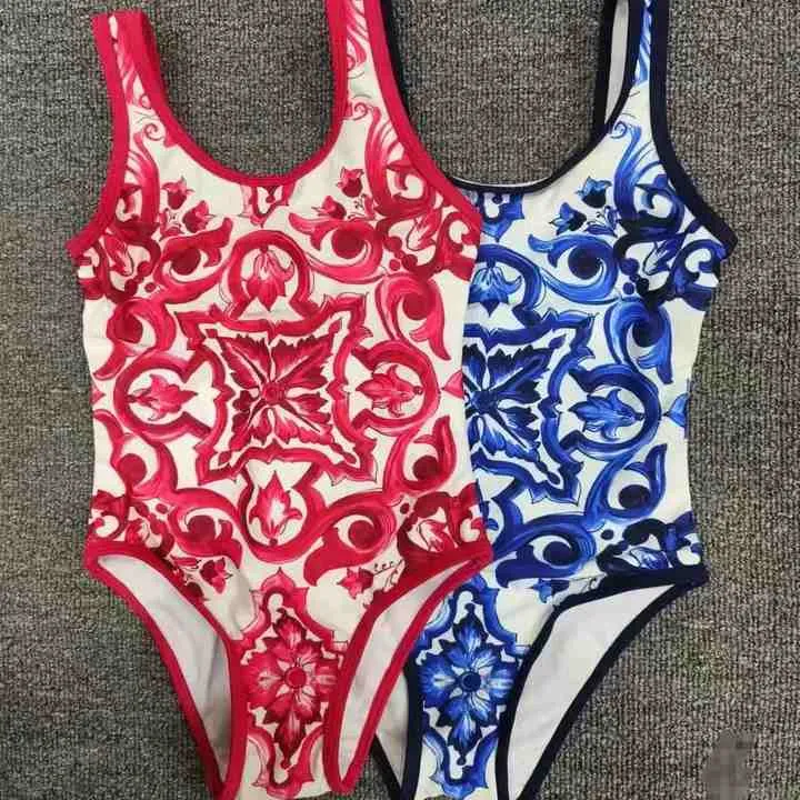DHgate.com:Designer Printed One-Piece Swimsuits for Girls: Colorful ...