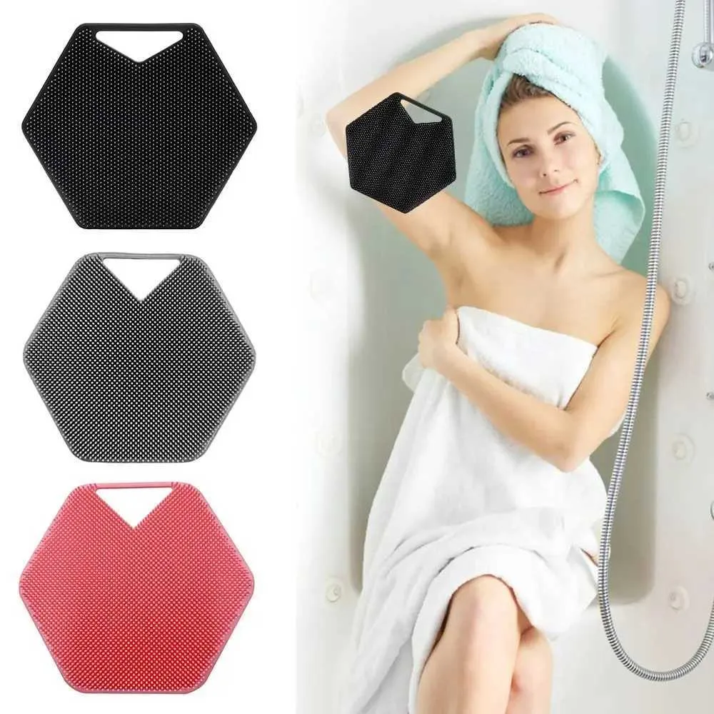 DHgate.com:Silicone Body Scrubber for Shower, Gentle Bath Exfoliating ...