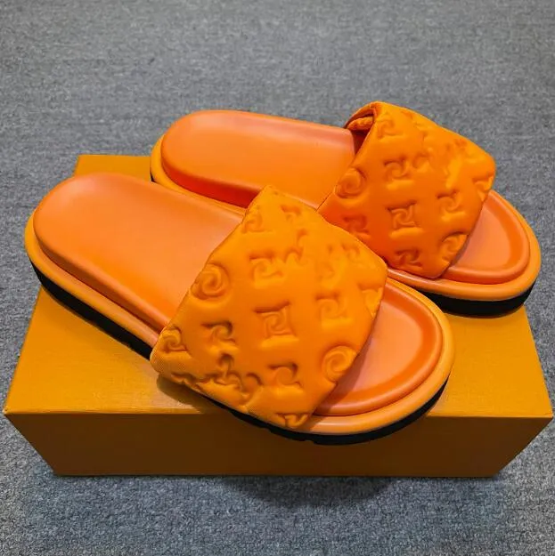 Pool Designer Pillow Sandals Top Quality Summer Slippers Designer Sun ...