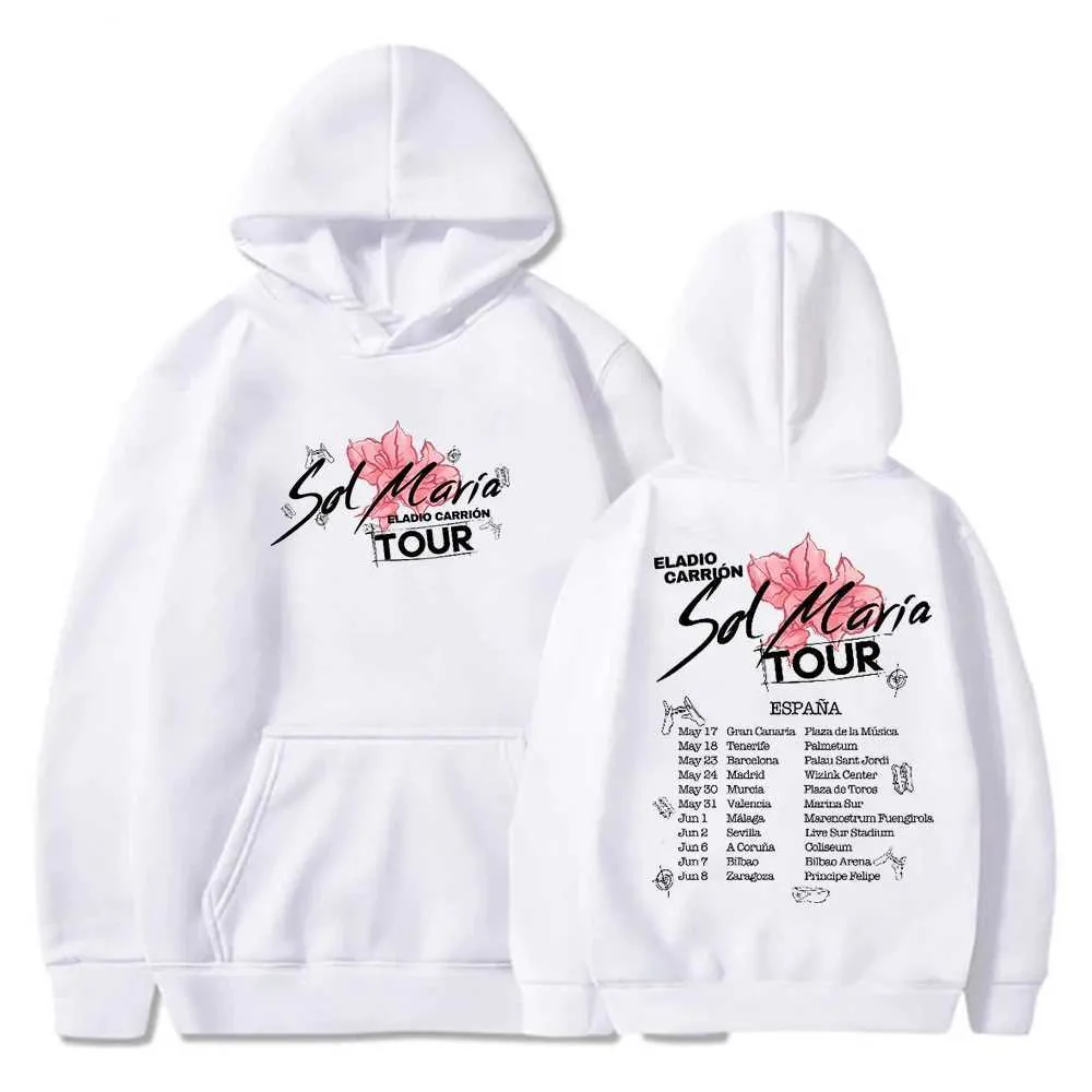 Herren Hoodies Sweatshirts 2024 Eladio Carrion Sol Maria Tour Hoodie ...