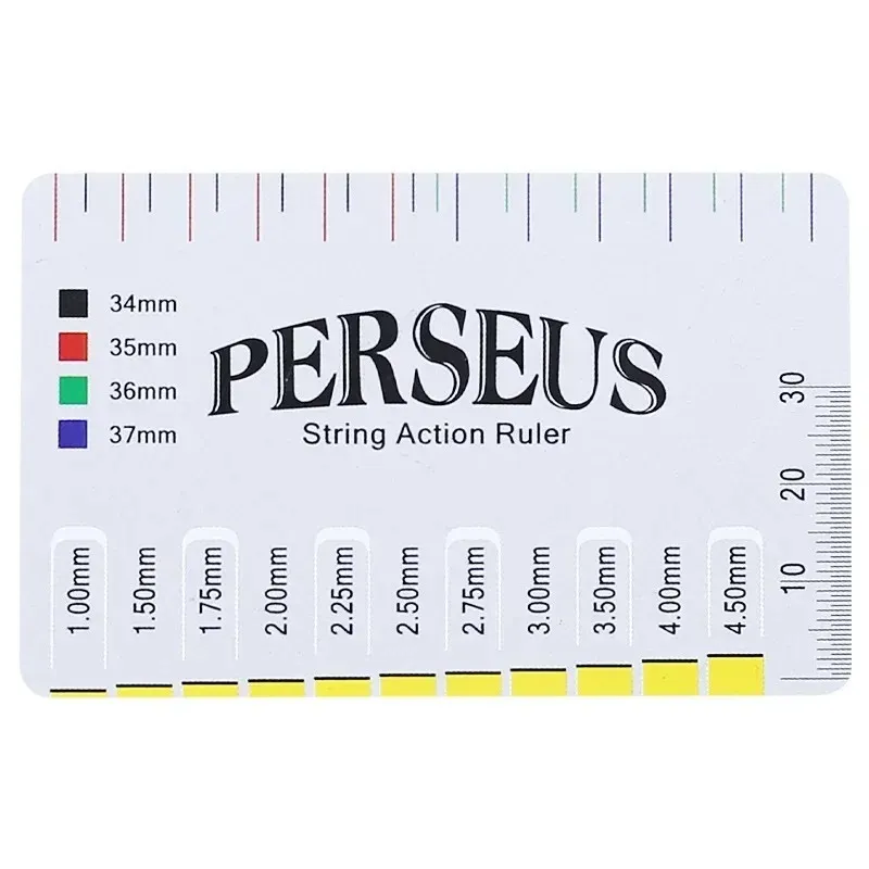 DHgate.com:2024 Premium PVC Guitar Action Ruler: Measure String Pitch ...