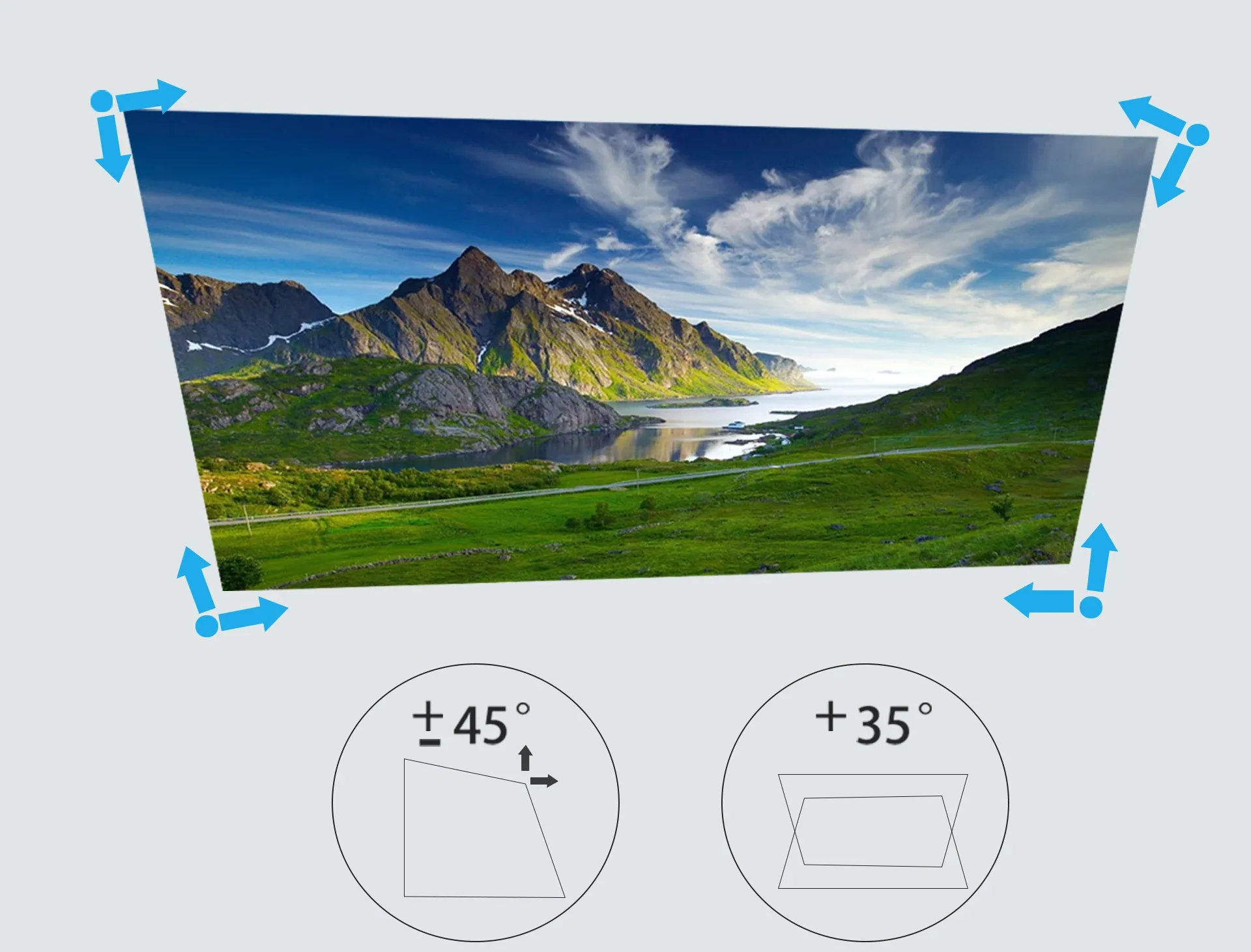 ALR Projecteur Screen UST Alr Projecteur P9 4K Smart Short Throw ...