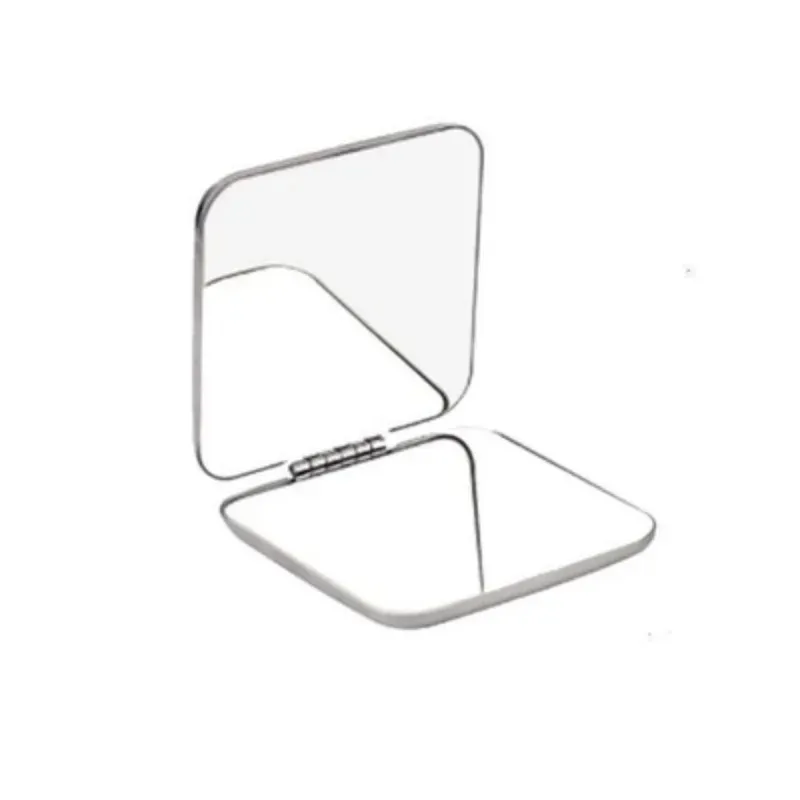 Ultra Slim Folding Makeup Mirror - Shatterproof Stainless Steel ...
