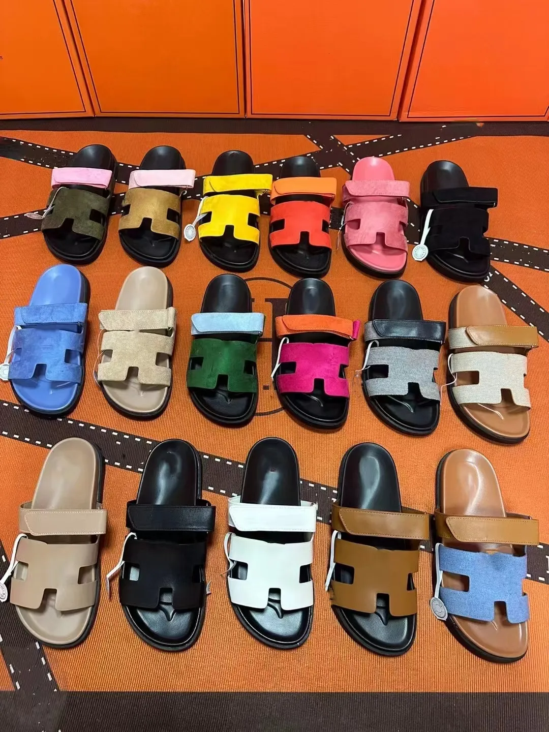 Designer Slide Sandals Womens: Crochet Platform Scuffs, Natural Straw ...