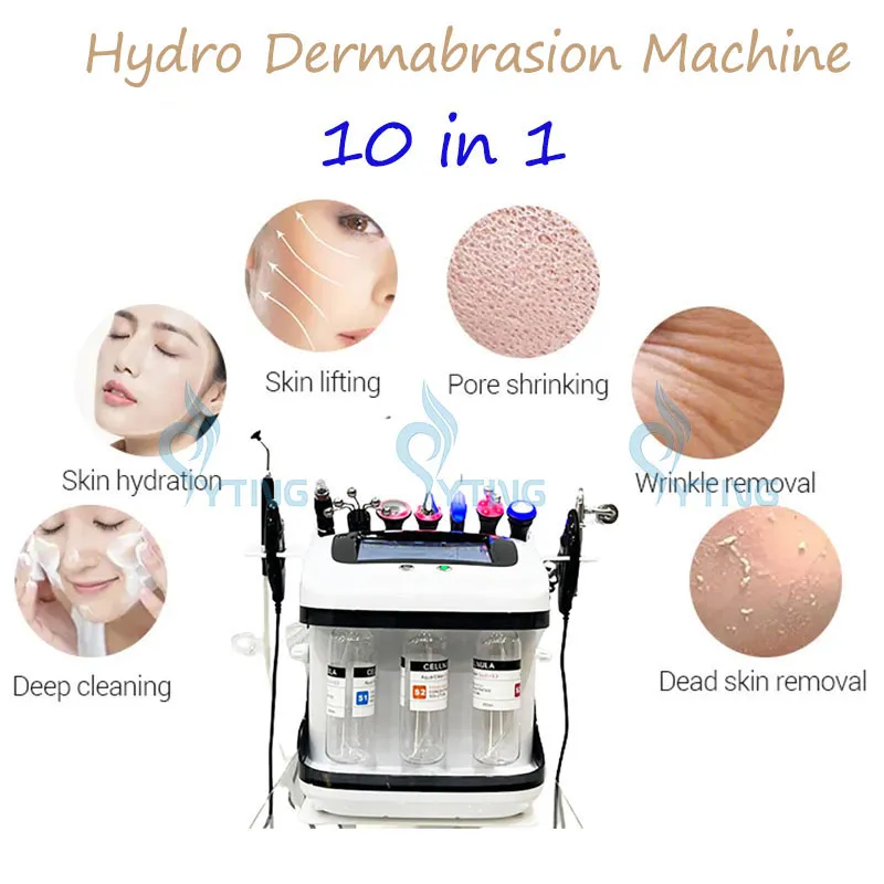 Hydra Dermabrasion Machine 10 In 1 Facial Care Device For Skin ...