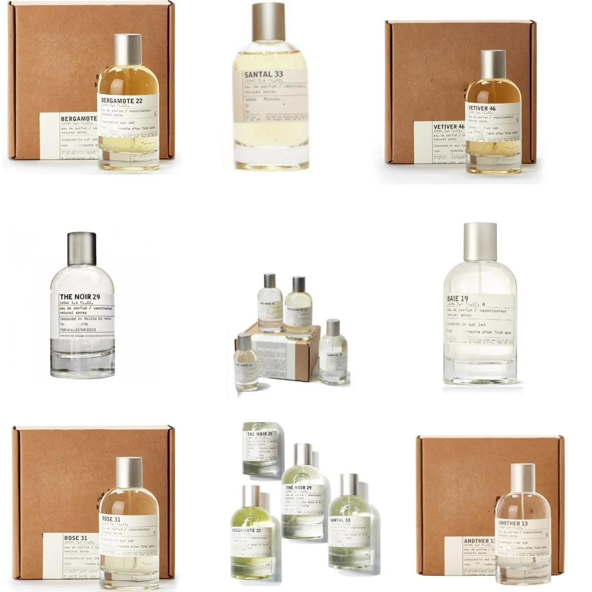 ₩33,016에서 고급스러운 11 종류 100ml 향수 청정제 산탈 33 Bergamote 22 Rose 31 Noir 29 또 ...