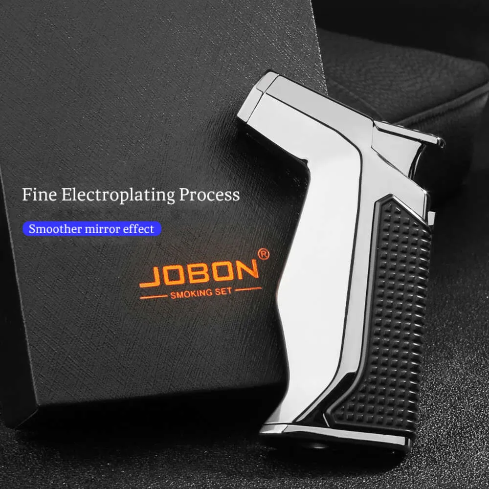 JOBON Wholesale Metal Jet Blue Flame Butane Gas Unfilled Fashion ...