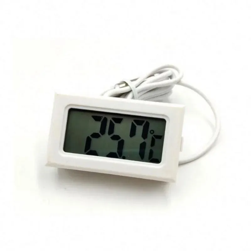 LCD Mini Car cylinder head temperature Digital Thermometer Hygrometer ...