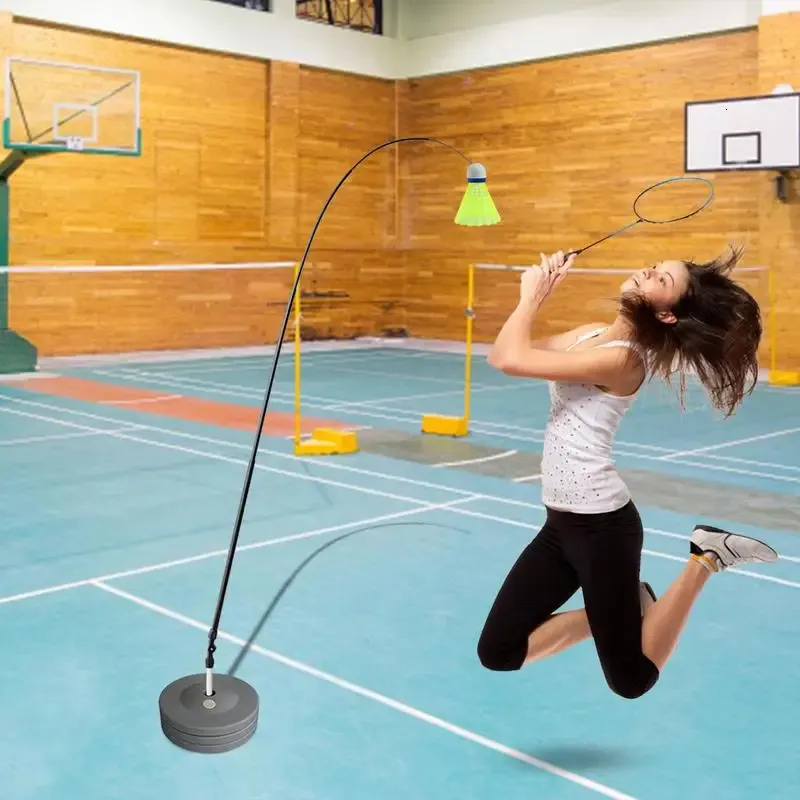Badminton Shuttle Self-Returning Badminton Trainer - Solo Practice ...