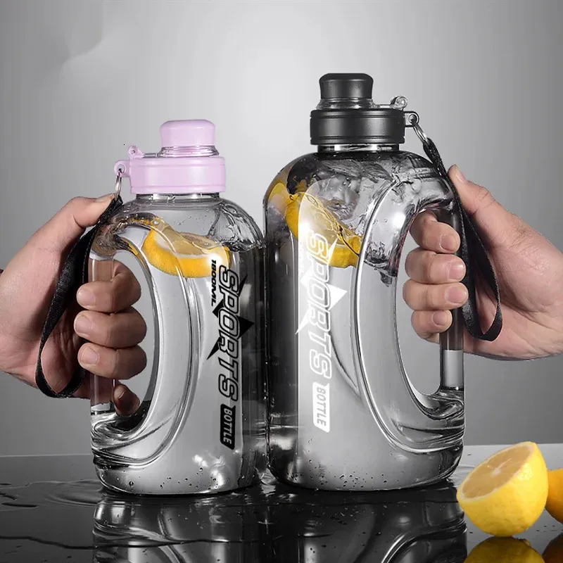 Large Water Bottle Straw Design Extra Capacity Sports Water Bottle With ...