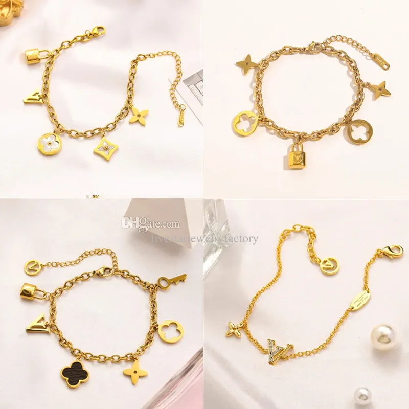 Luxury Designer Bracelet For Women: Classic Titanium Fashion Charm ...