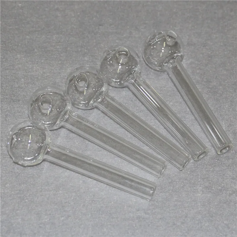 Glass Oil Burner Pipe | Hand Pipe For Smoking | Clear Pyrex Glass Spoon ...