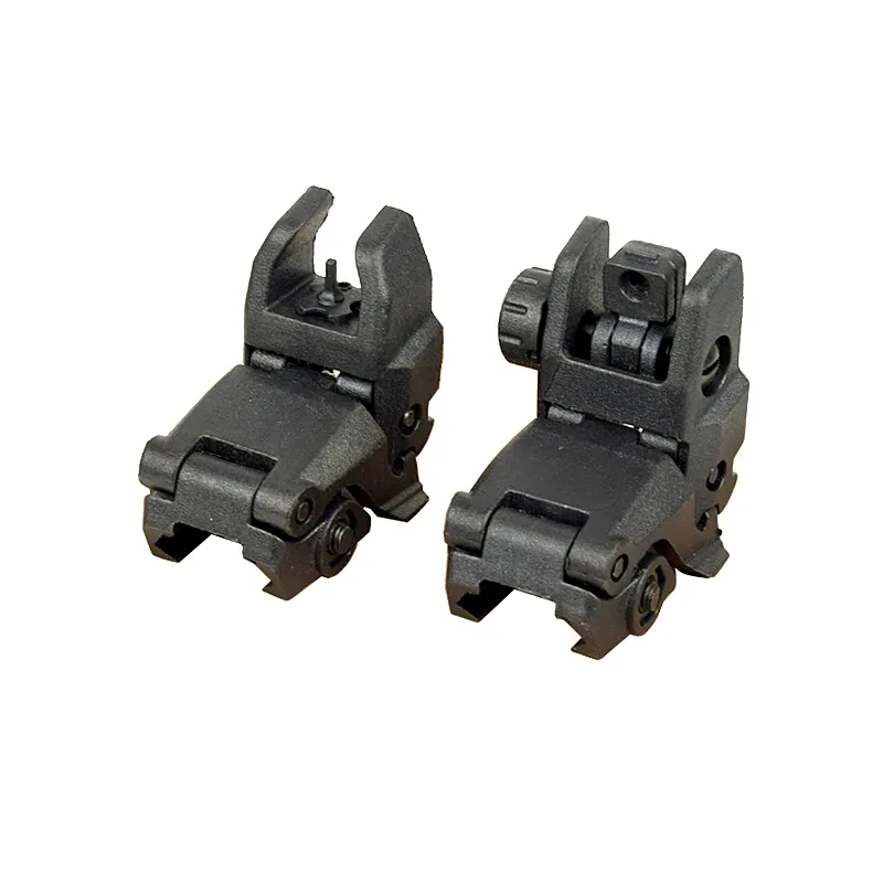 Picatinny Rail Accessories Compact Flip Up Iron Sights Durable Metal ...