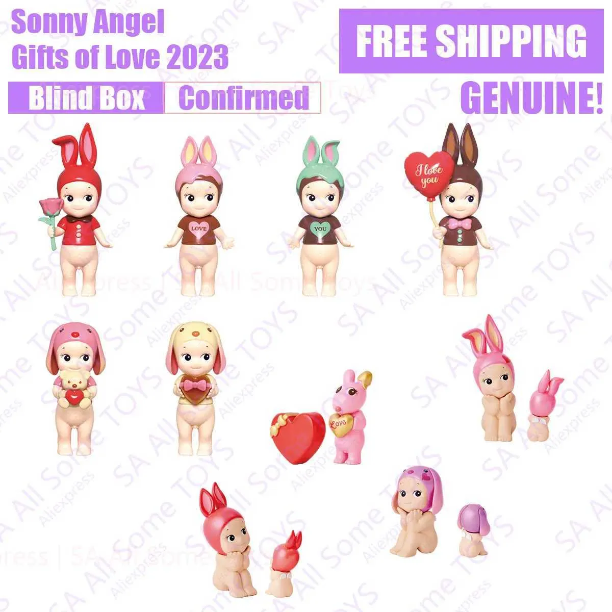 Blind Box Gifts Of Love Blind Box Confirmed Style Genuine Cute Doll ...