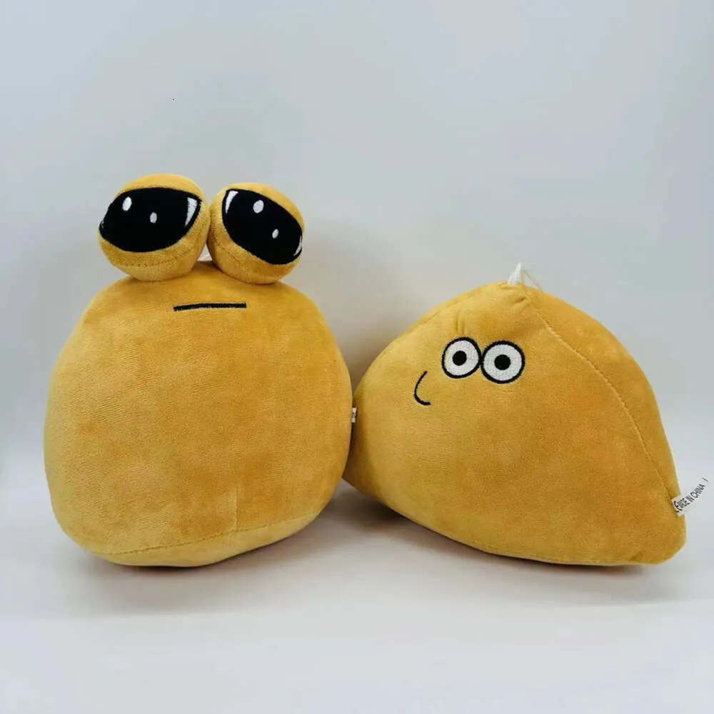 Pou Plush Cartoon Alien Toy, Kawaii Stuffed Animal Doll, 22cm/8.6in Hot ...