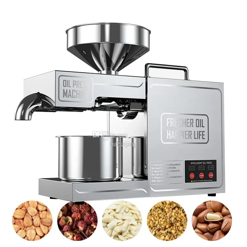 DHgate.com:Oil Press Machine Commercial Home Oil Extractor Expeller ...