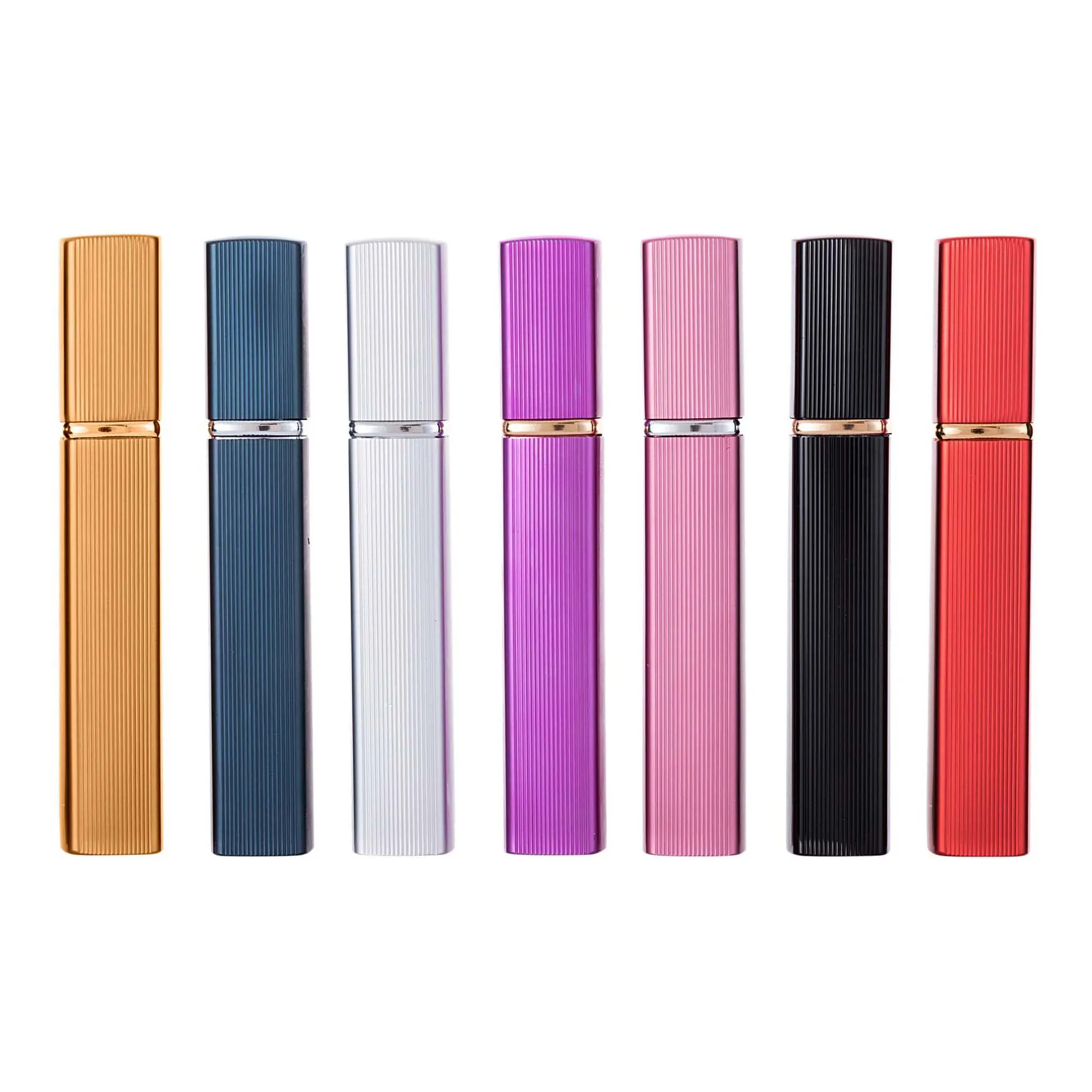 12ml Square Glass Perfume Spray Bottle Portable Travel Size Atomizer ...