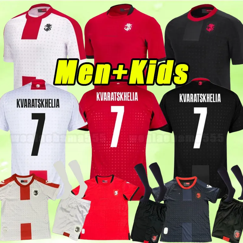 Official GEORGIA 2024 National Football Soccer Jerseys Kits Home Away ...
