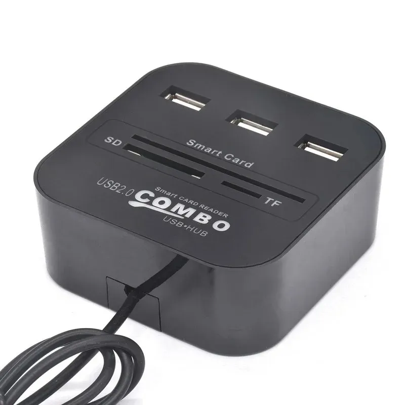 Micro SD Card Reader for Smartphone: All-in-1 USB SIM Smart Card Reader ...