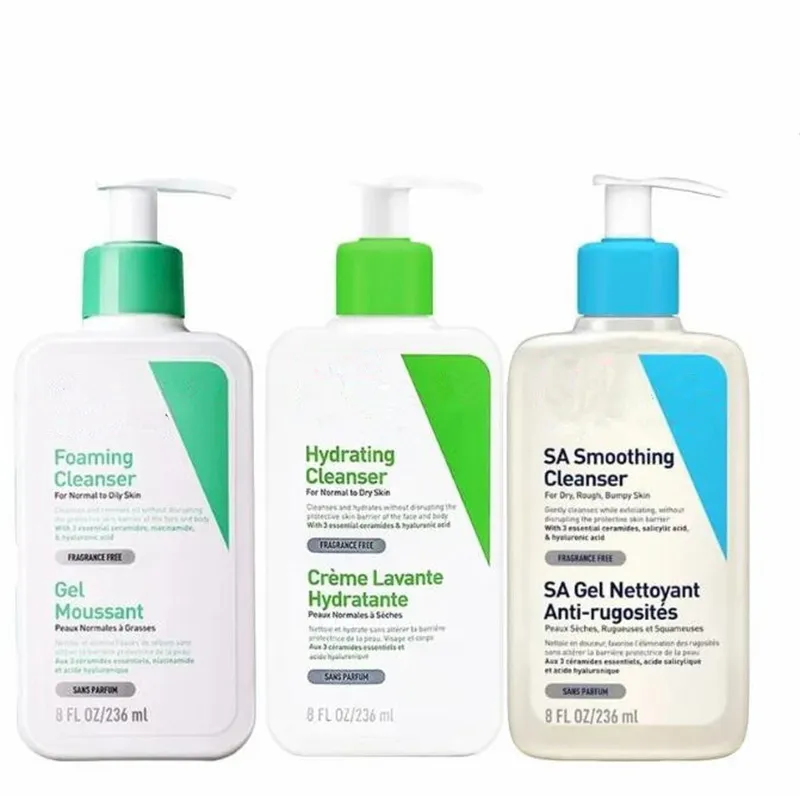 236ml Hydrating Foaming Cleanser Gel, Moisturizing Facial Cleanser ...