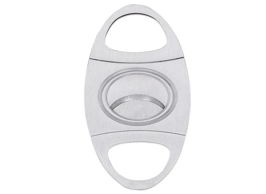 Stainless Steel Double Edge Cigar Scissors Set Sharp And Smooth Smoking ...