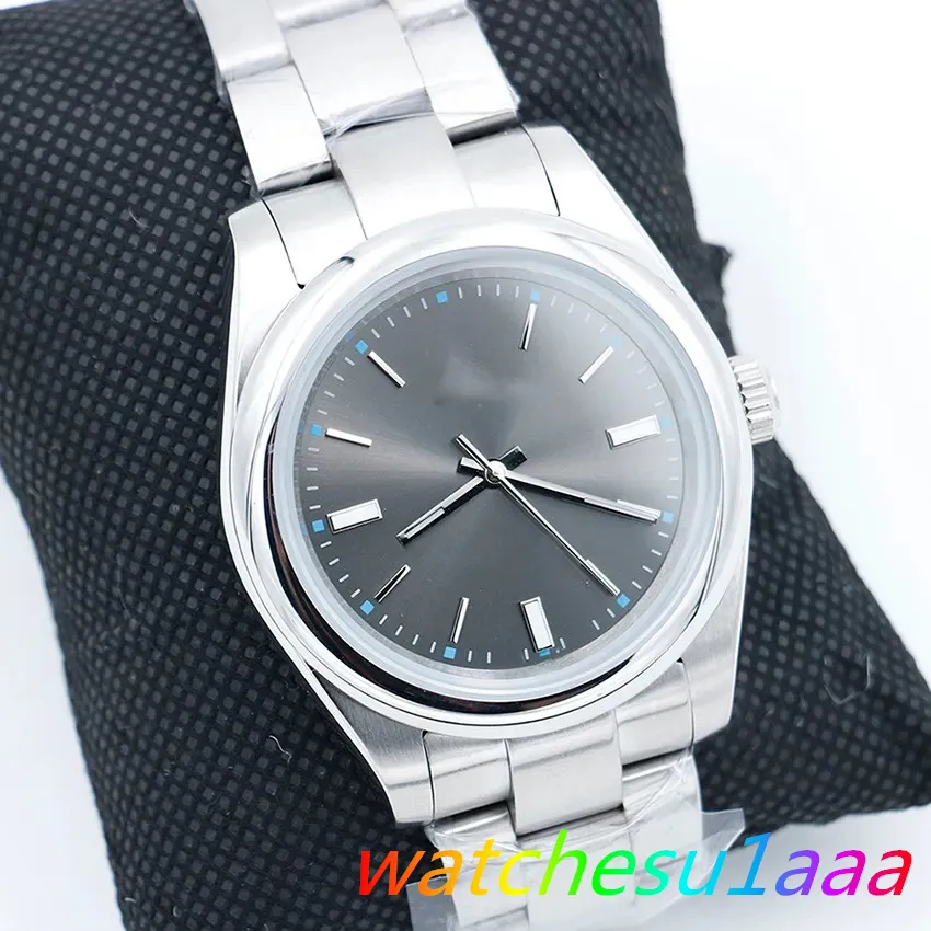 New NIce Automatic 2813 Movement 40MM Smooth Bezel Watch Watches ...